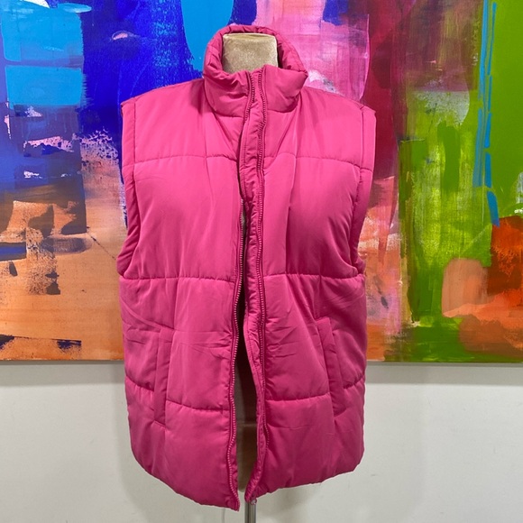 Jackets & Coats | Pink Puffer Vest | Poshmark